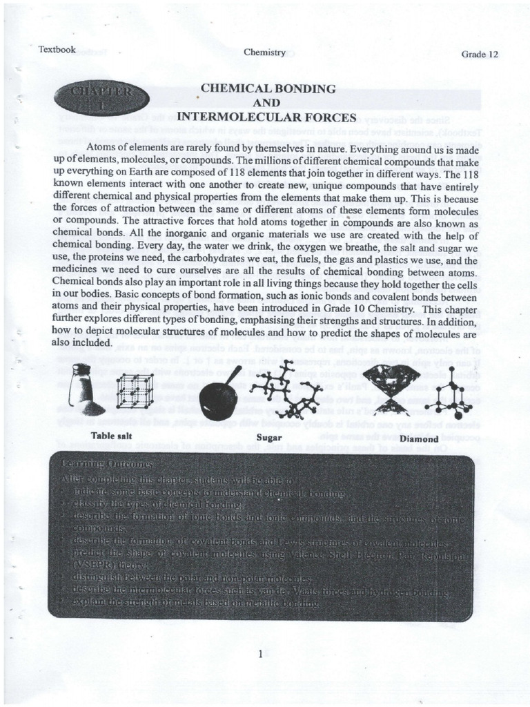 G12 Chemistry Text | PDF
