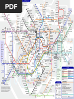 Great Northern Route Map | PDF | Rail Transport | Public Transport