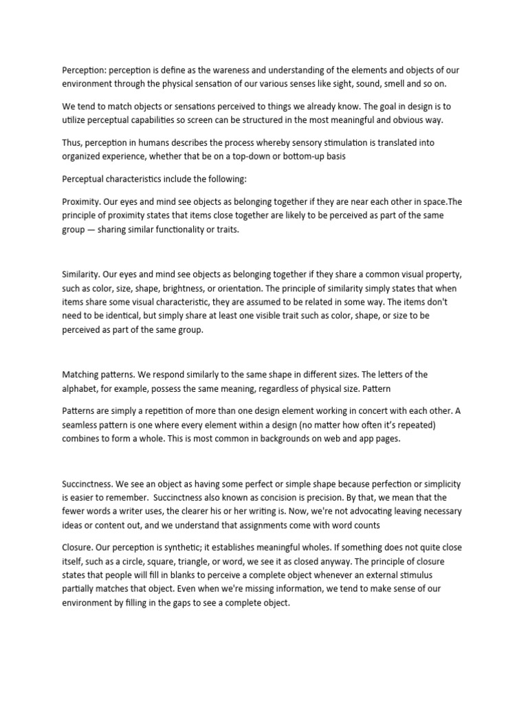 Perception Perc-WPS Office | PDF | Perception | Senses