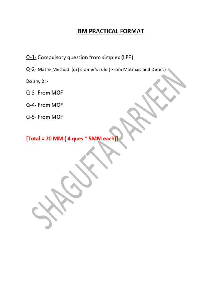 BM Practcal Practice Paper | PDF | Interest | Bonds (Finance)