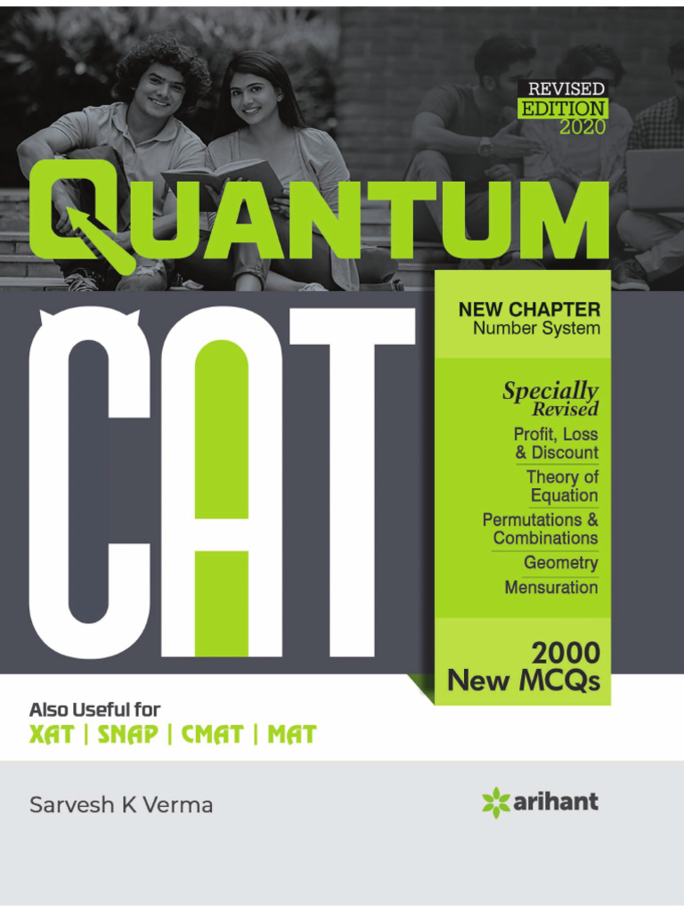 Demo 100 Arihant Quantitative Aptitude Quantum CAT Sarvesh K Verma | PDF
