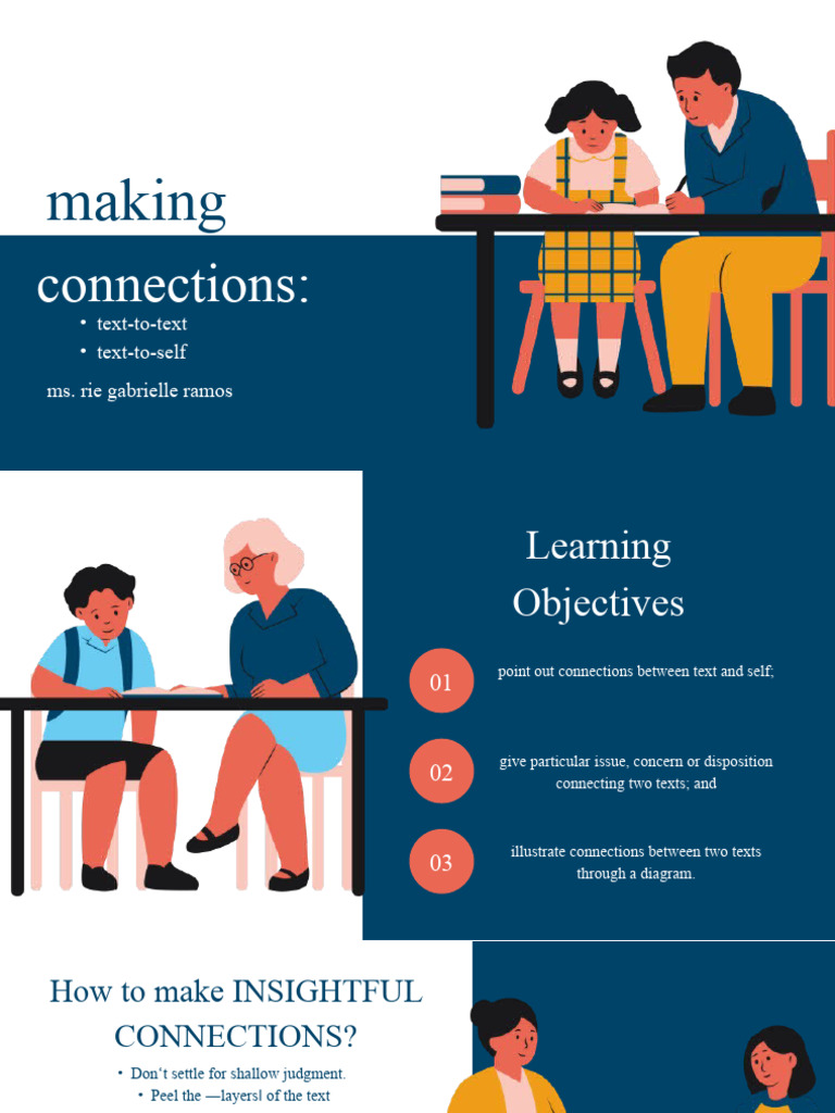 g9 - Making Connections | PDF | Experience | Reading Comprehension