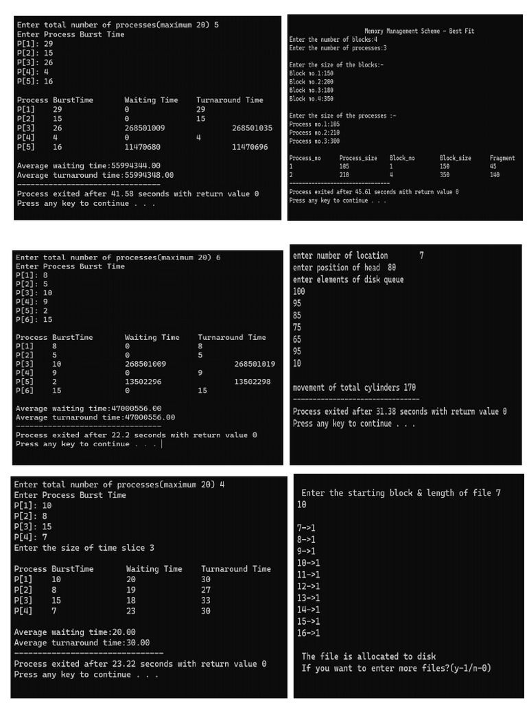 Result Os | PDF