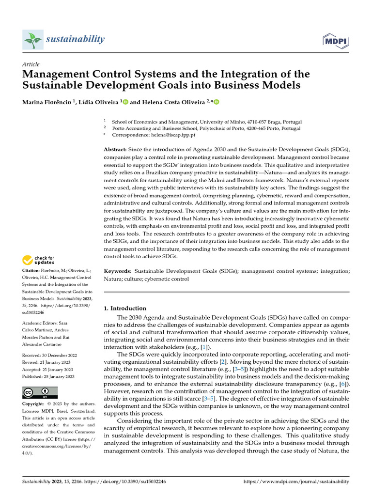Management Control Systems and The Integration of | PDF ... Management Control Systems and The Integration of | PDF ...