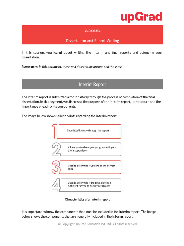 Dissertation and Report Writing | PDF | Thesis | Copyright