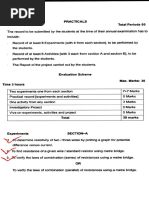 XII Physics Practicals-Projects | PDF | Inductor | Transformer