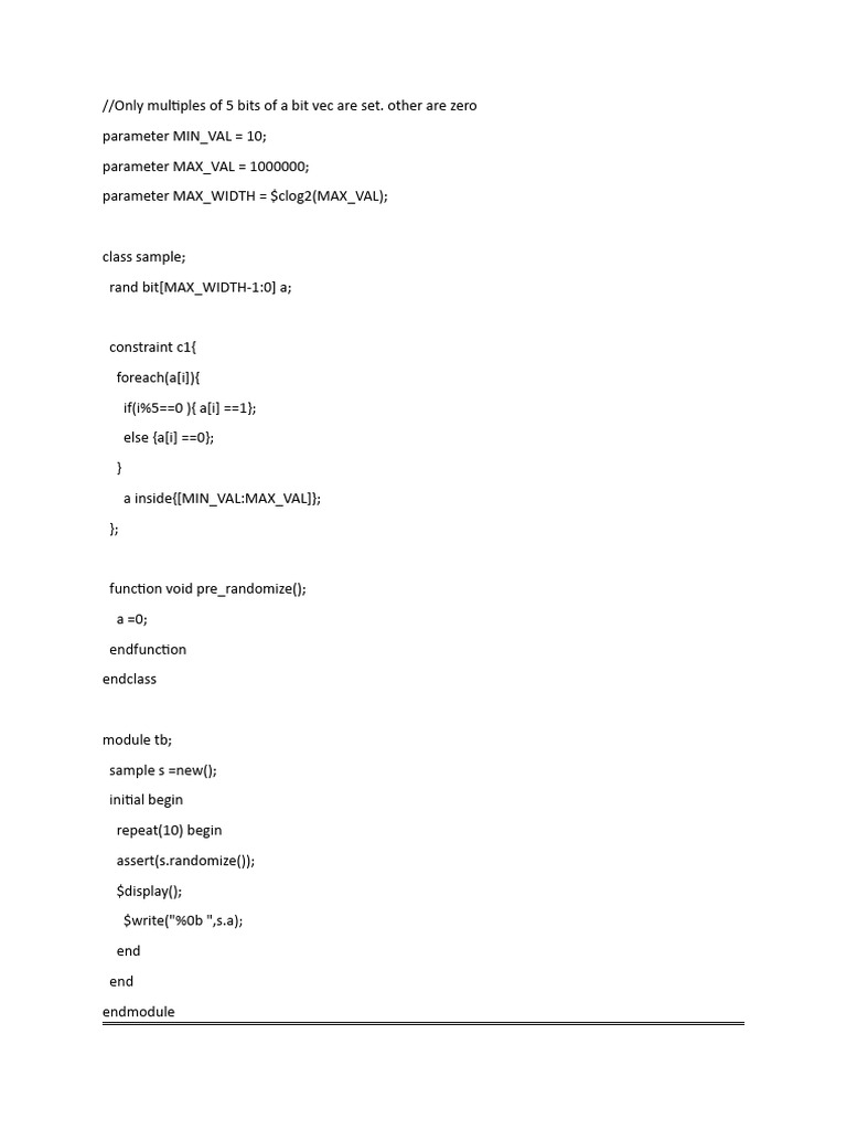 Only Multiples of 5 Bits of A Bit Vec Are Set | PDF | Computers