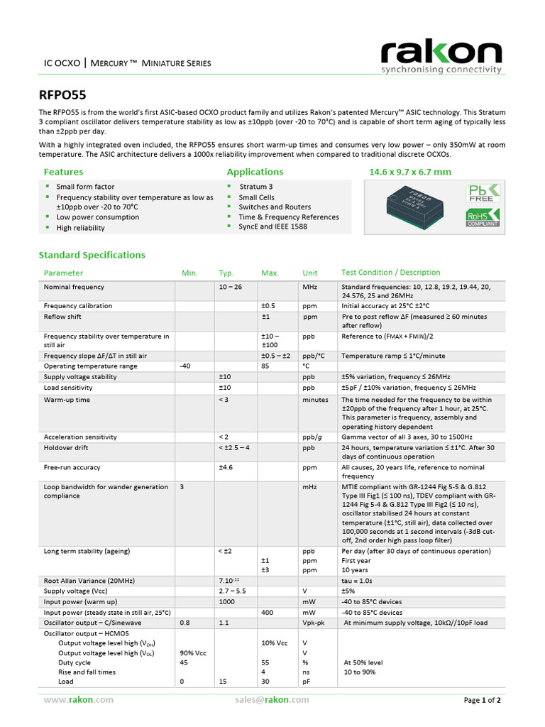 2 Rfpo55 | PDF | Parts Per Notation | Computer Engineering