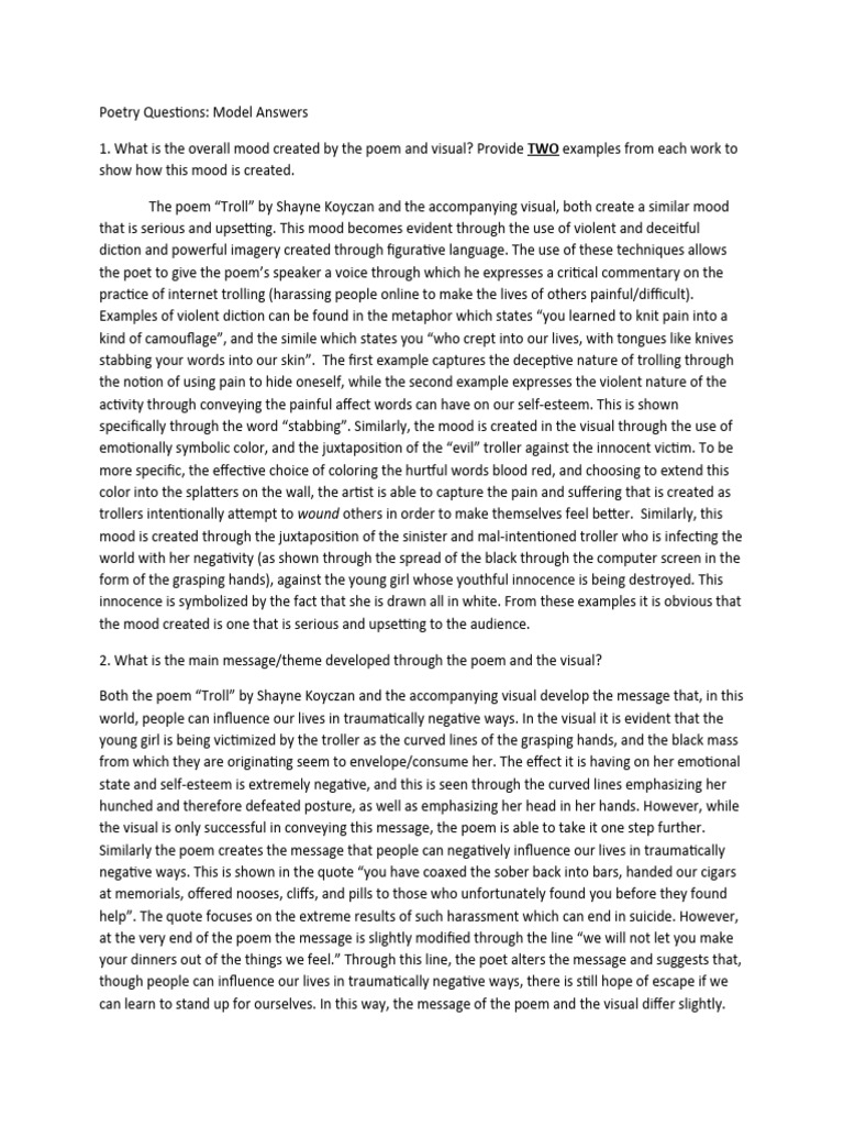 Troll Shane Koyczen | Download Free PDF | Poetry