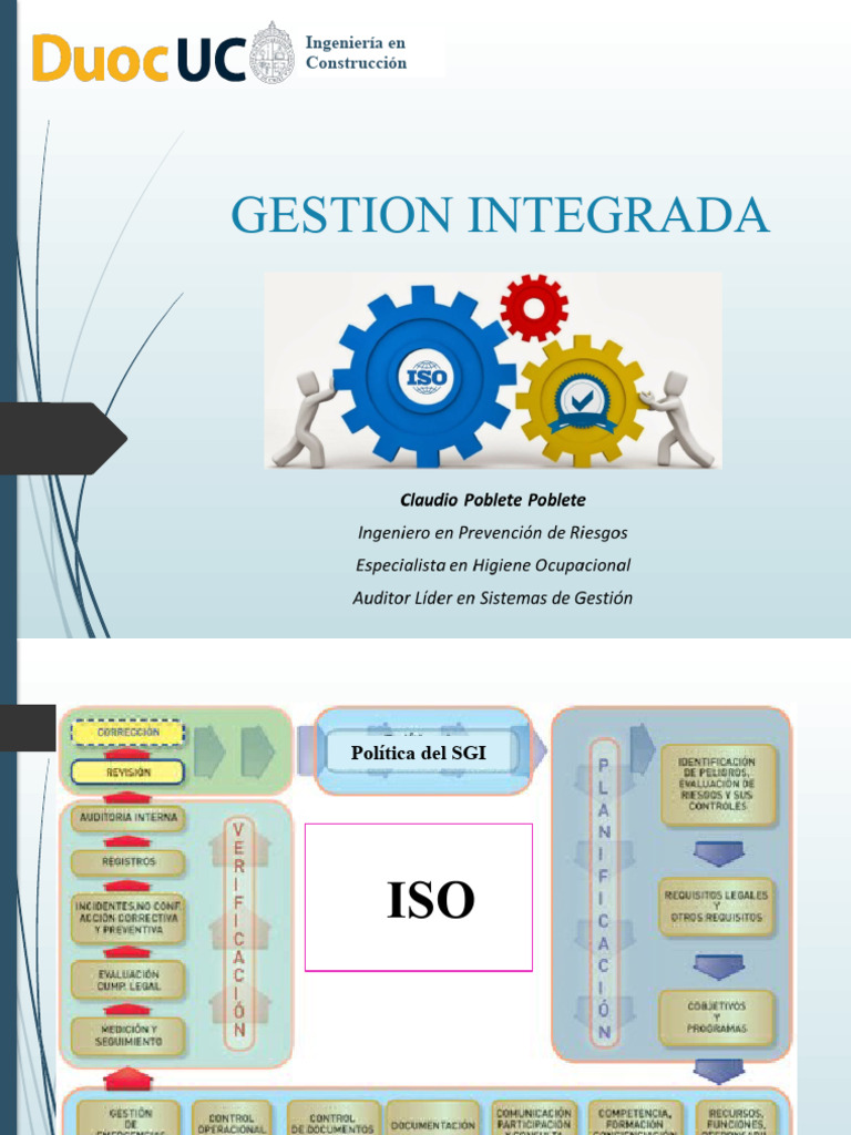 Clase 3 - Planificación de Los SGI | PDF | Contaminación | Ingeniería