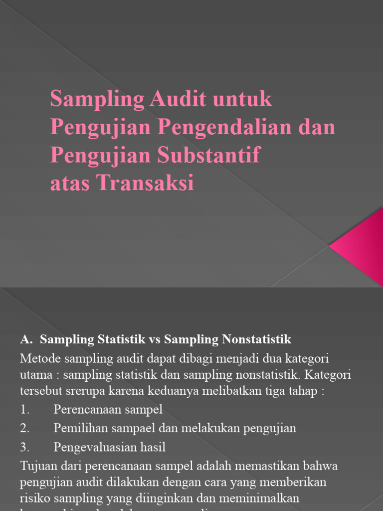 Sampling Audit | PDF