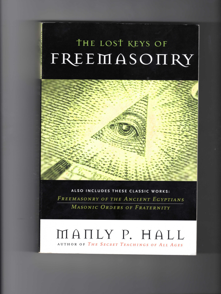 Manly Palmer Hall - Freemasonry of The Ancient Egyptians | PDF