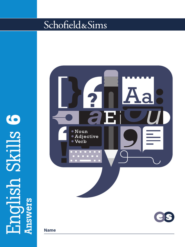 English Skills Book 6 Answers Guide | PDF | Sentence (Linguistics ...