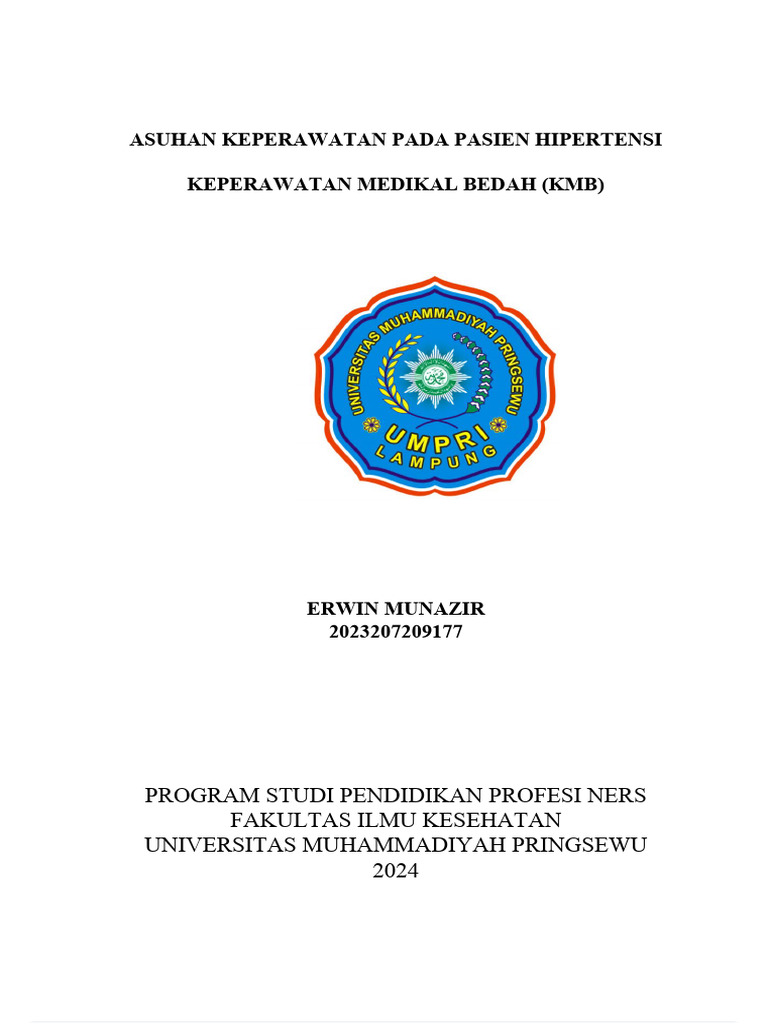 Askep Hipertensi Erwin | PDF