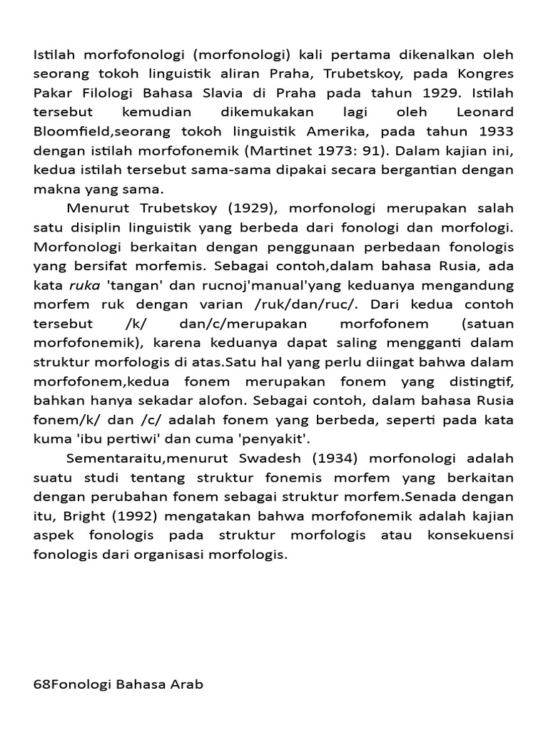 Fonologi Bahasa Arab | PDF | Seni & Disiplin Bahasa