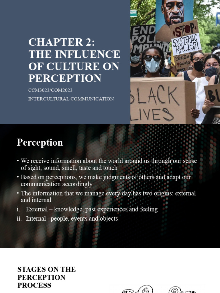 Chapter 2 The Influence of Culture On Perception | PDF | Perception ...