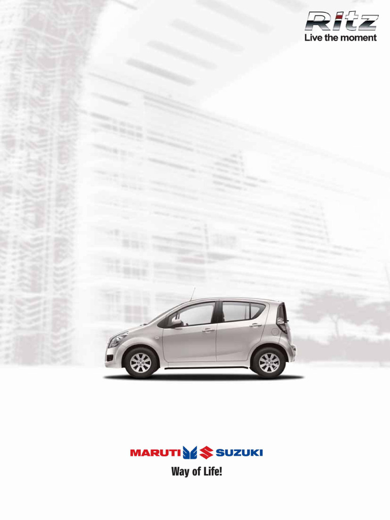 Maruti Suzuki Ritz 2025 Model Overview | PDF | Land Vehicles | Front ...