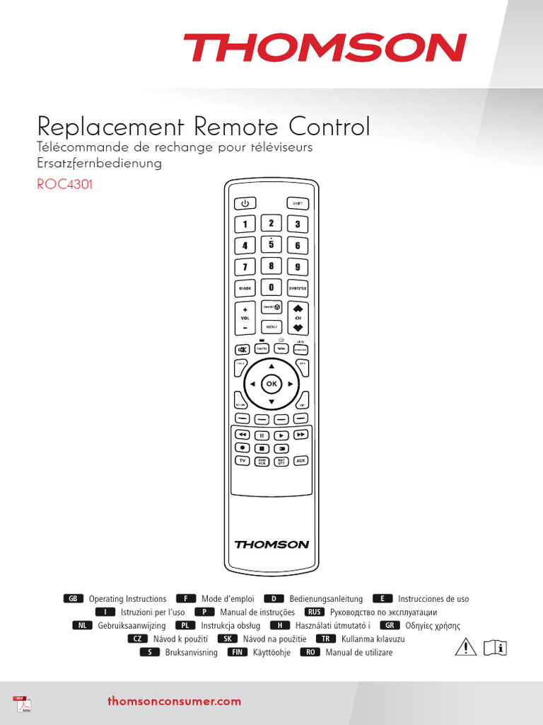 Guia Mando TV | PDF | Remote Control | Light Emitting Diode