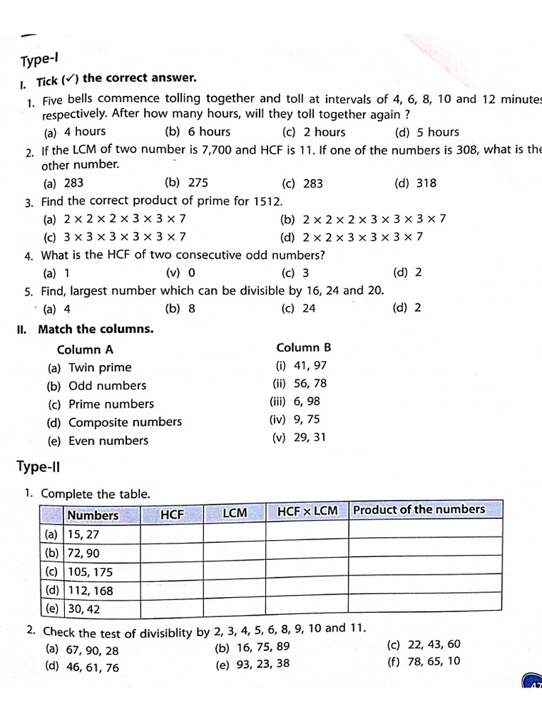 Playing With Numbers Worksheet | PDF