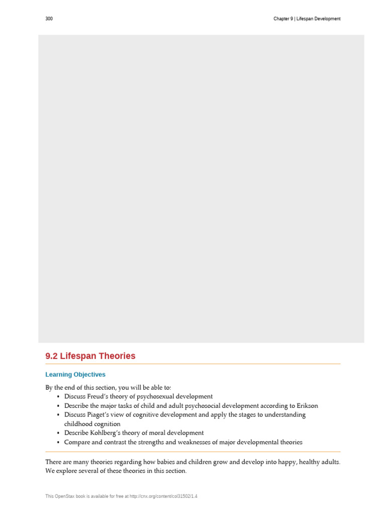 9.2 Development Theories | PDF | Liberal Arts Education | Psychological ...