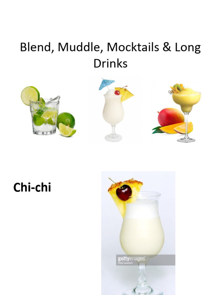 15 Refreshing Mocktails & Long Drinks | PDF | Drink | Cocktails