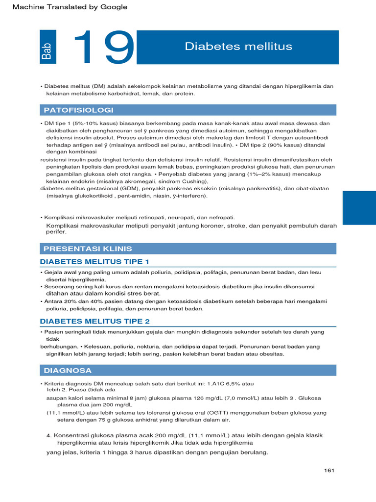 Dipiro Ed 9 Diabetes Melitus 2 | PDF | Pengembangan Diri | Kesehatan ...