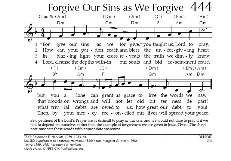 Forgive Our Sins As We Forgive | PDF | Religious Belief And Doctrine ...