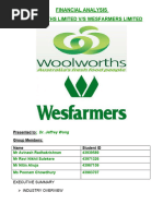 Woolworths Procurement and Strategy Analysis | PDF | Strategic ...