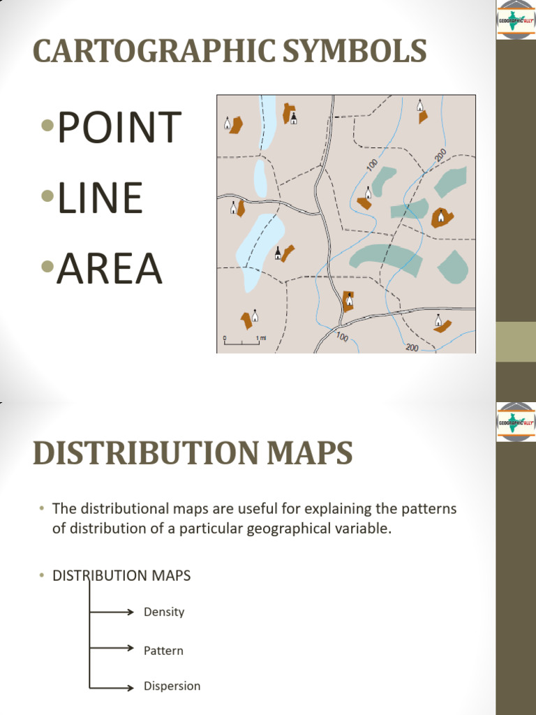 Thematic DISTRIBUTION MAPS | PDF | Contour Line | Map