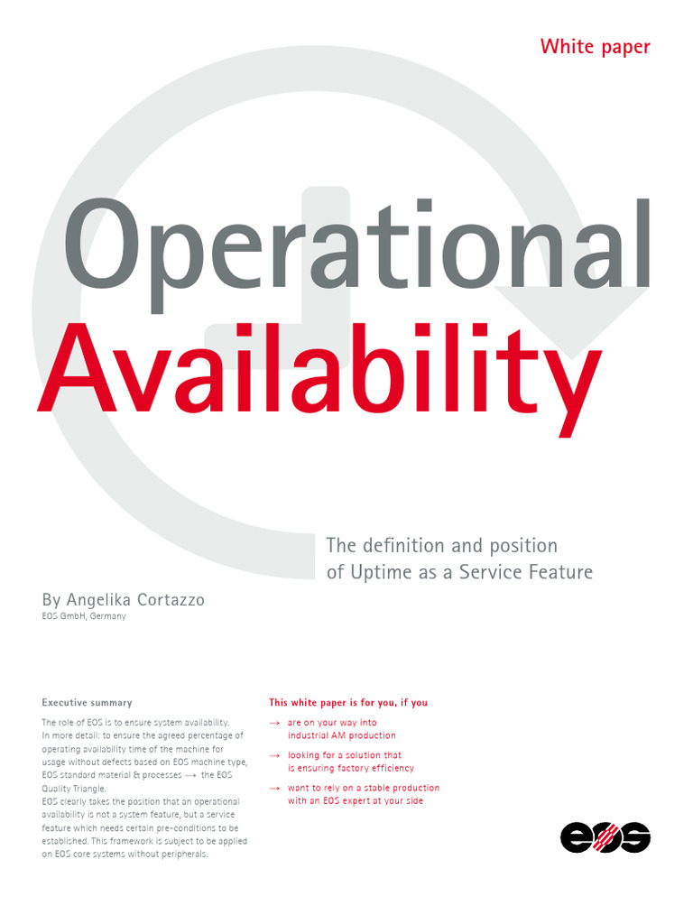 VDI 3423 Availability of Machines | PDF | Troubleshooting