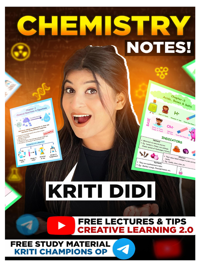 Chemical Reactions and Equations by Kriti Di | PDF