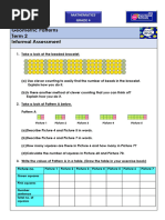 Lesson Plan Gr. 6 Mathematics Term 2 Week 2 Geometric patterns | PDF ...