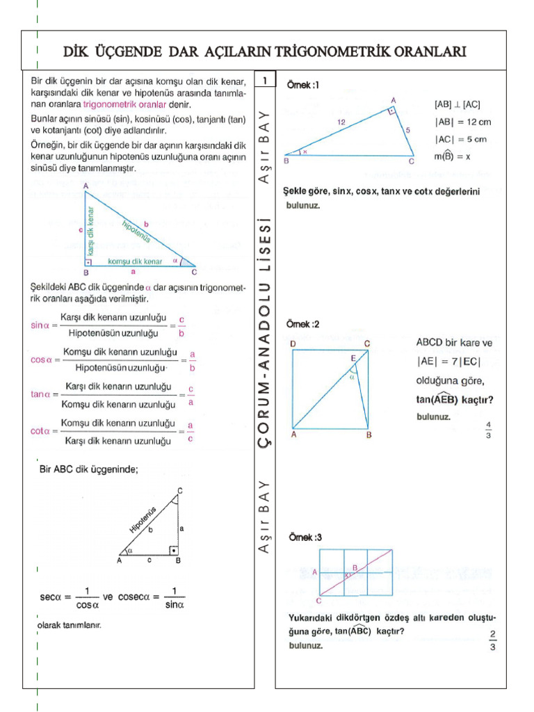 Trigonometri 2 | PDF