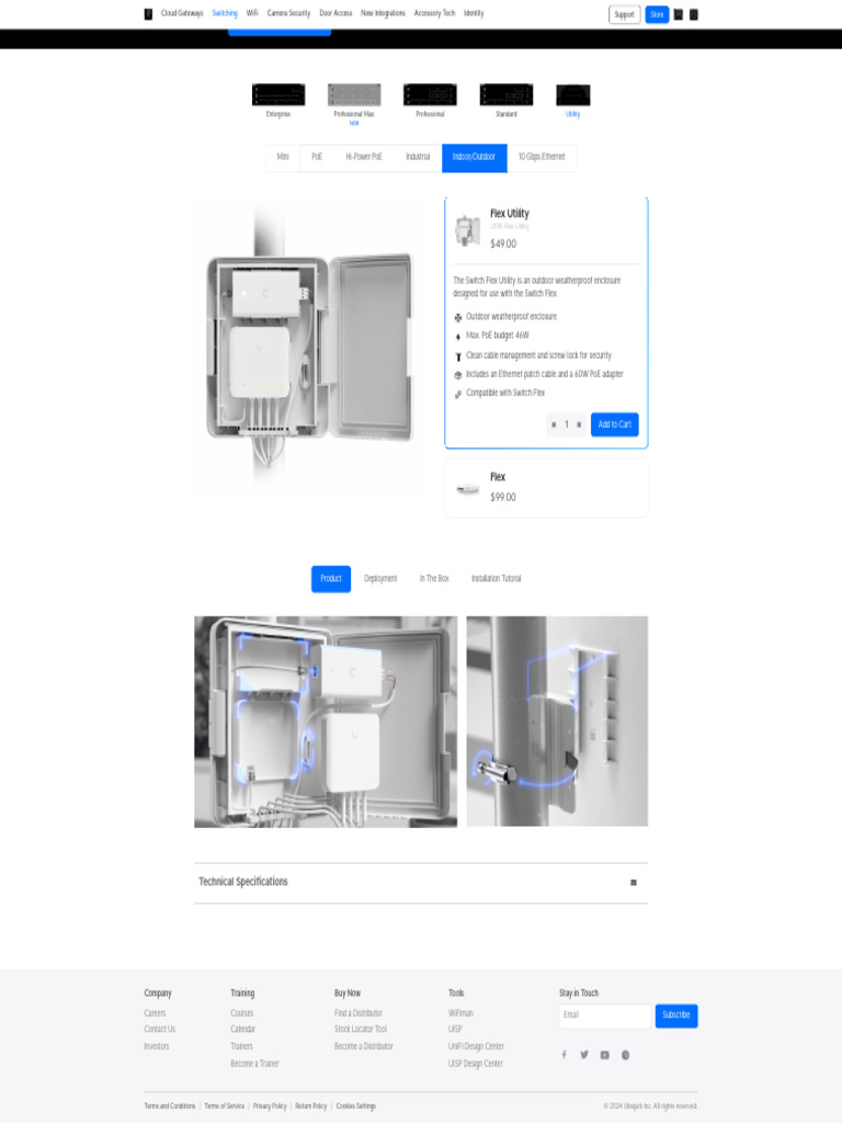 Switch Flex Utility - Ubiquiti Store United States | PDF | Computer ...