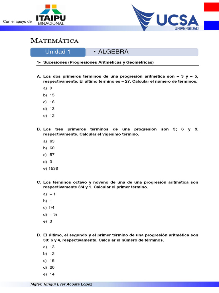 Algebra 1 | PDF | Matriz (Matemáticas) | Función (Matemáticas)