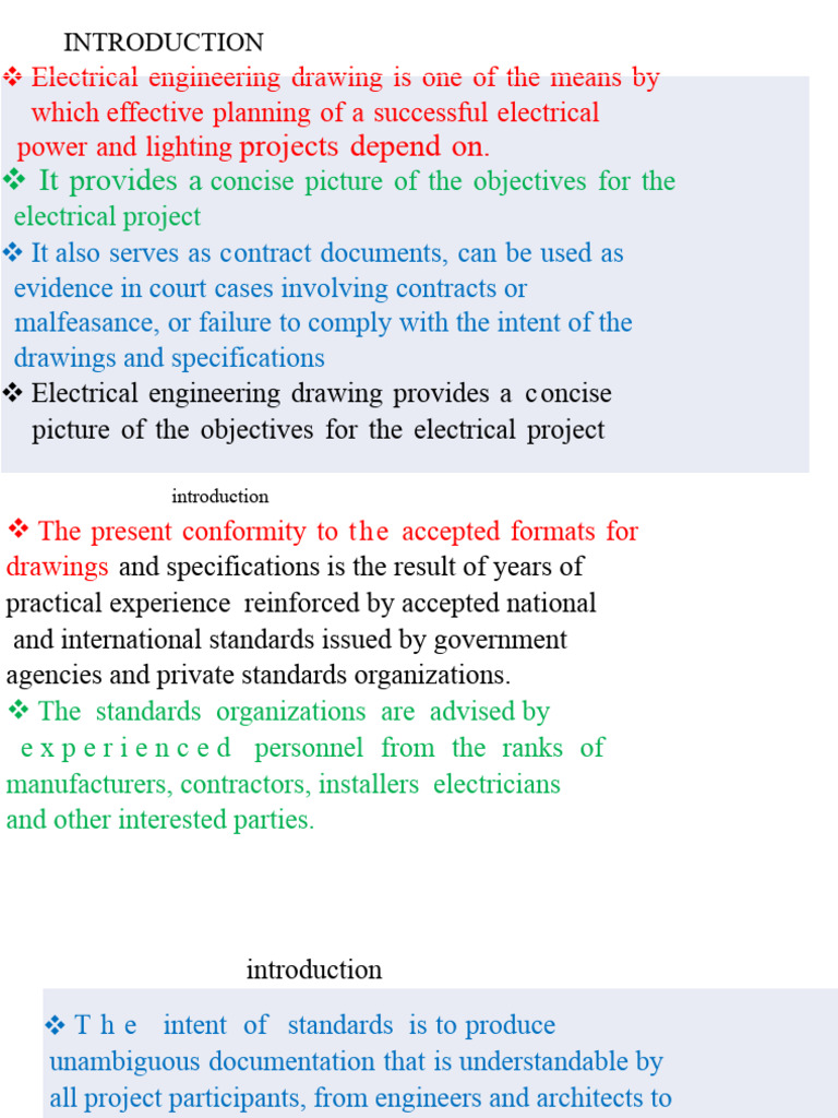 Electrical Engineering Drawing Essentials | PDF | Relay | Switch