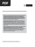 AP Lit Practice Exam #1 Overview | PDF | Multiple Choice