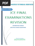 JCE Science Paper 2 | PDF | Waves | Force