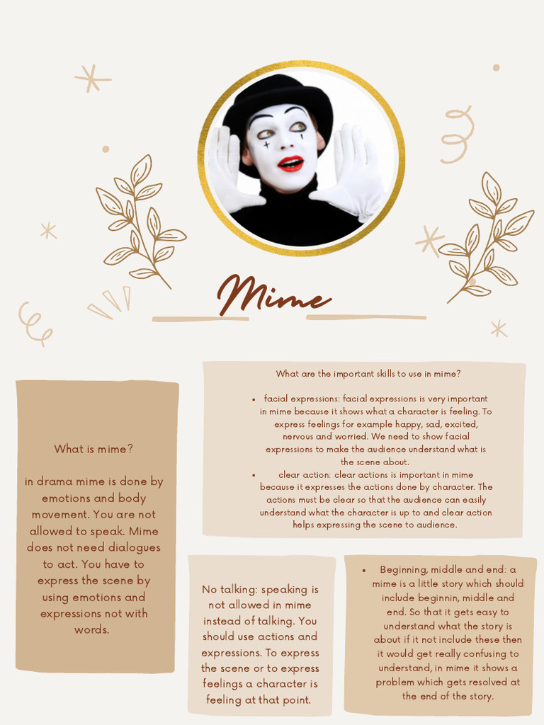 Mime Poster | PDF