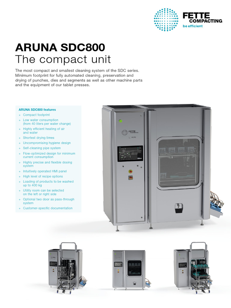Aruna Sdc800 en | PDF | Water | Industrial Processes