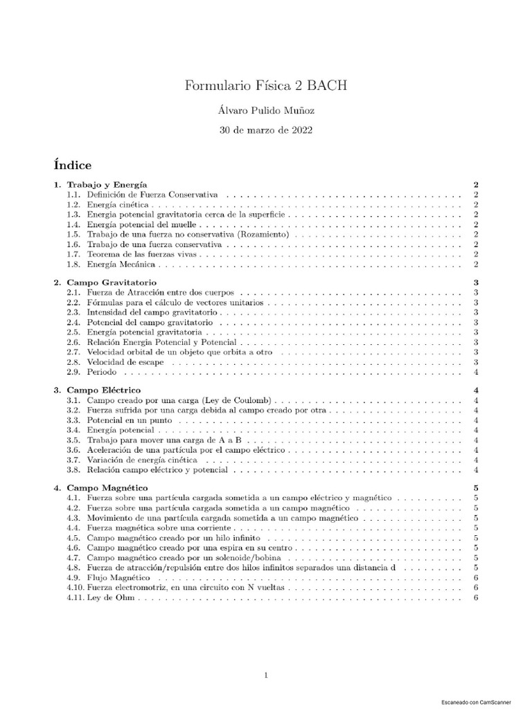 Formulario_F_sica_2_BACH (2) | PDF