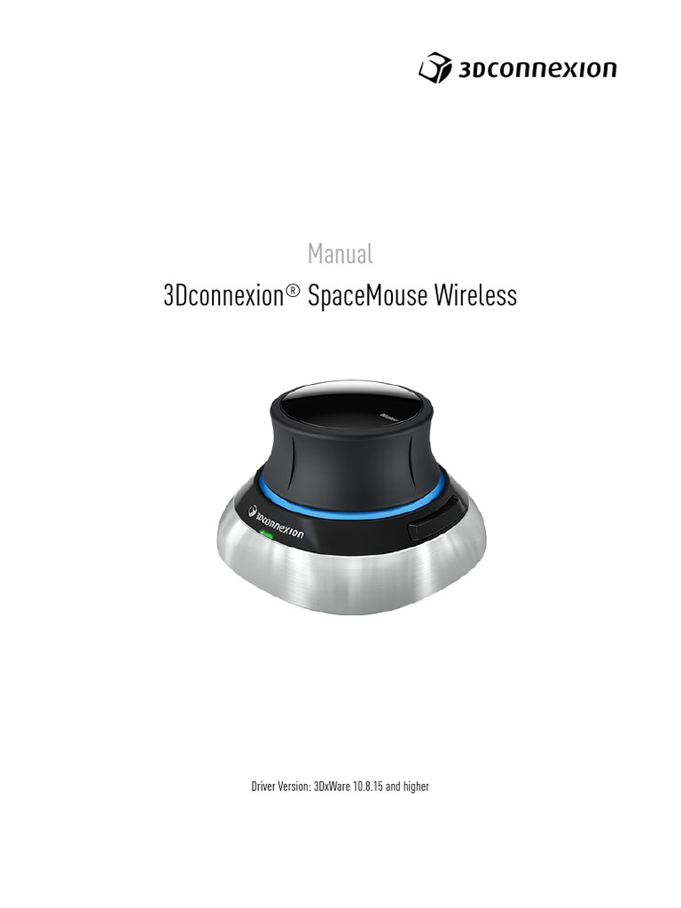Manual 3Dconnexion-SpaceMouse-Wireless EN | PDF | Computer Keyboard ...