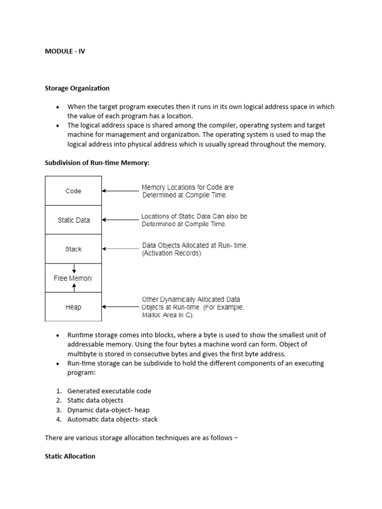 Module 4 Acd | PDF | Scope (Computer Science) | Pointer (Computer Programming)