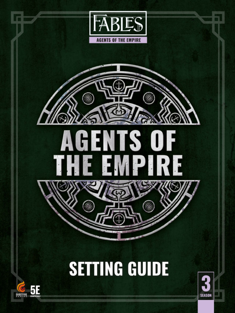 FABLE Agents of The Empire Setting Guide 5e | PDF