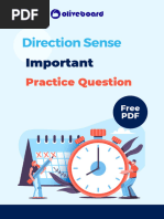 Direction Sense 50 Questions& Explanations | PDF | Units Of Measurement ...