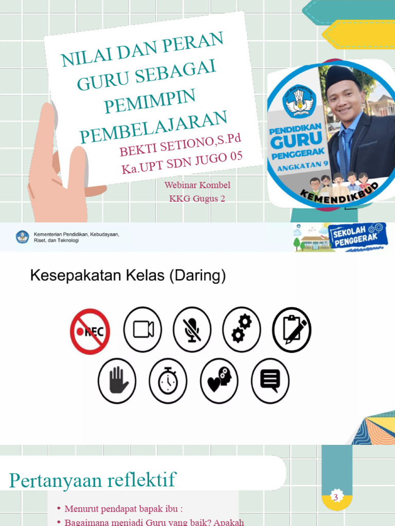 Nilai Dan Peran Guru Sebagai Pemimpin Pembelajaran | PDF | Karier ...