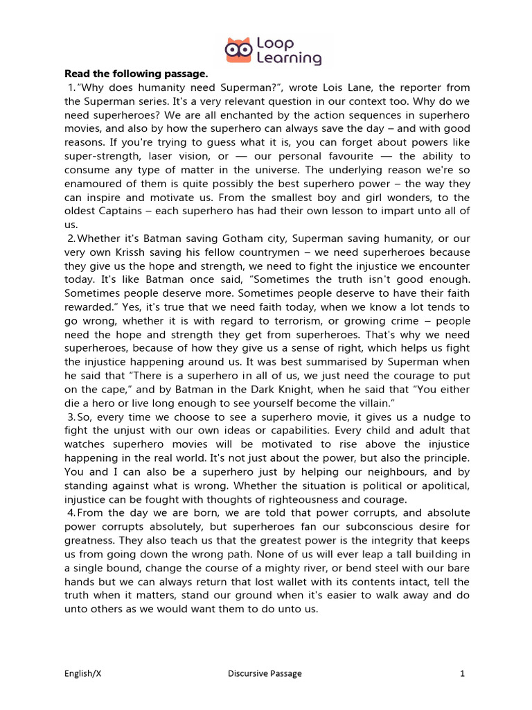 1718707870483.discursive Passages - 02 - English - X - CB | PDF ...