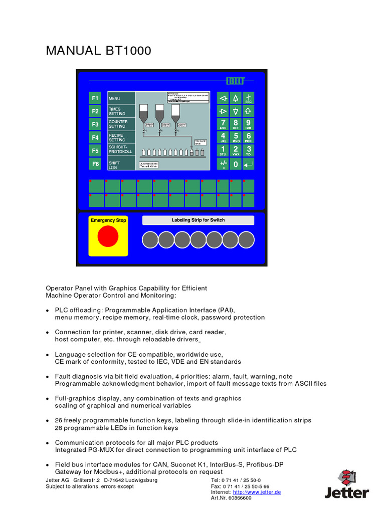 bt1000 User Manual April 1997 | Download Free PDF | Binary Coded Decimal | Computer Science
