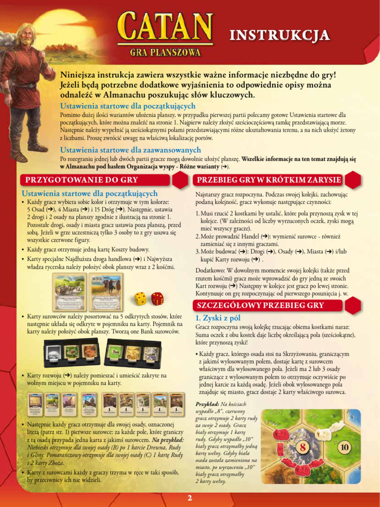 Catan Instrukcja v2.8190 | PDF