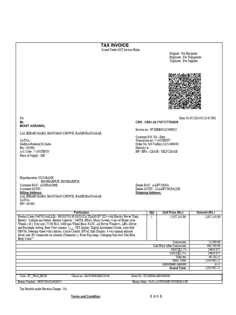 Mat568001rkc20146 Mohit | PDF | Cheque | Prices